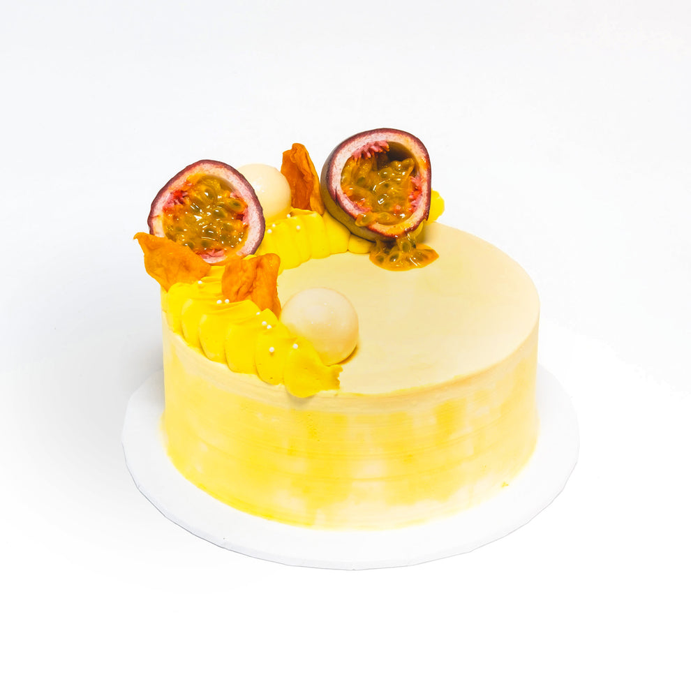 White Chocolate Passionfruit Cake Delivery | Harry Batten Cakes